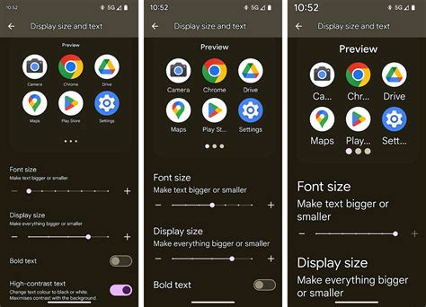Android Font Size Settings App Comparison By Michael Wilson Oct