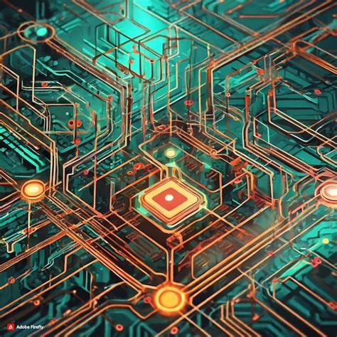 Premium Photo Tech Circuitry Digital Connectivity Collection