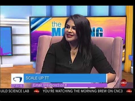 UTC & Scale Up TT on CNC3 Morning Brew | Empowering SMEs for Growth | Trinidad and Tobago Unit ...