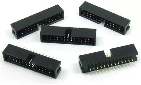 50 Conectores Macho Idc 26 13x2 Cable Plano Recto Pcb Mismo Precio En