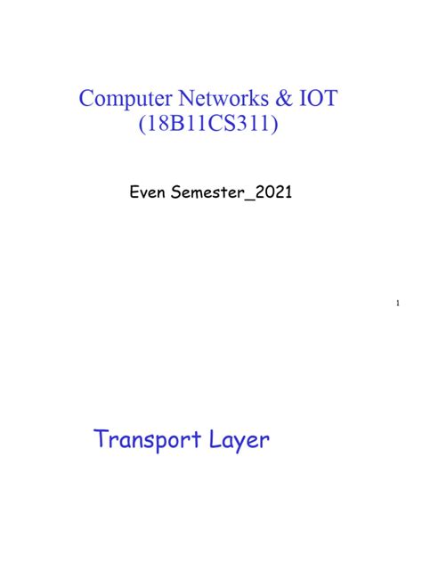 congestion control updated pdf transmission control protocol