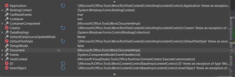 C Add Richtextcontentcontrol From Word Document Throw Exception