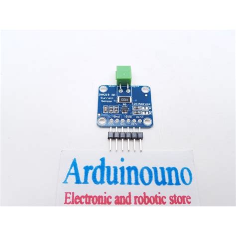 Jual INA219 I2C DC Current Sensor Voltage Test Module Breakout For Arduino Shopee Indonesia