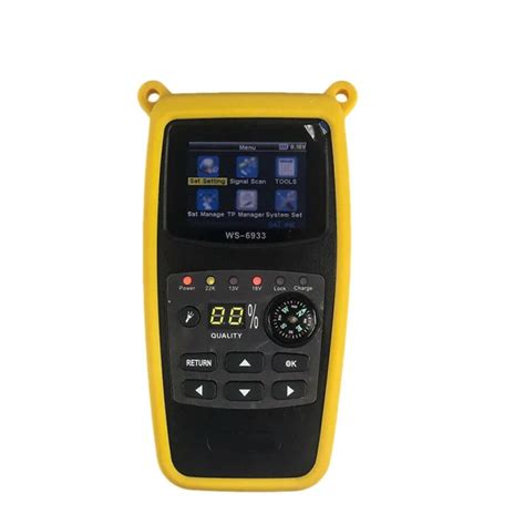 WS-6933 цифровой спутниковый искатель 2,1 дюймов ЖК-дисплей DVB-S2 FTA ...