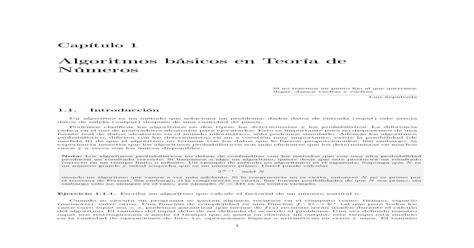 Algoritmos Básicos En Teoría De Númerosjgutierrez Aa Pdfúnico De Potencias De Números Primos El