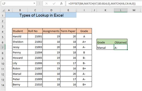 Different Types Of Lookup To Apply In Excel 8 Types Artofit