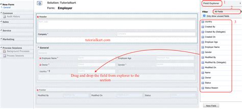 How To Create Entity Forms In Dynamics 365 IFRAMES Sections