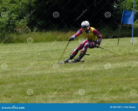 Wc Grass Skiing Cenkovice Editorial Photography Image Of Race