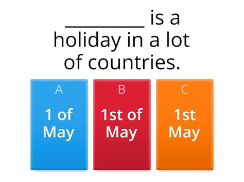 Revision Unit 6 Quiz