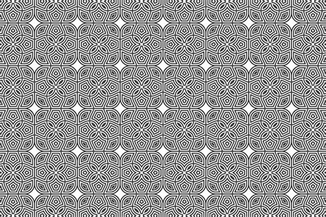 premium vector seamless pattern line background