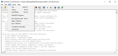 Just Basic Download Softpedia