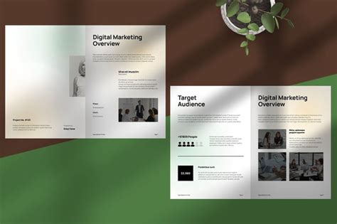 Modern Gradients Personal Portfolio Print Templates Ft Portfolio And Digital Envato