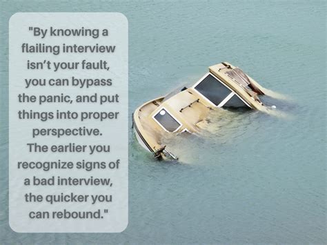 How To Rescue A Bad Interview Catching The Signs And Bouncing Back