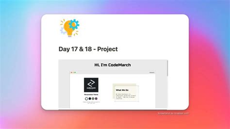 Codemarch On Twitter Glimpse Of Css Project