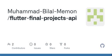 Github Muhammad Bilal Memonflutter Final Projects Api