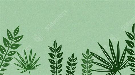 Nature Texture Simple Plant Green Clean Powerpoint Background For Free Download Slidesdocs