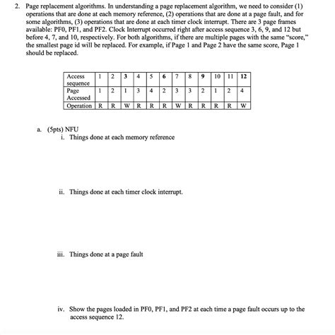 2 page replacement algorithms in understanding a