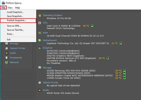 How To Find Your System Specifications With Speccy Qwerty Articles