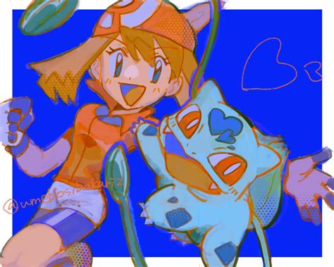 May And Bulbasaur Pokemon And 2 More Drawn By Umebosibakari2 Danbooru