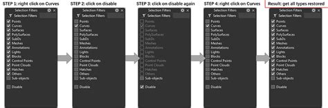 Bug V8 WIP Selection Filters Panel Control Serengeti Rhino WIP McNeel Forum