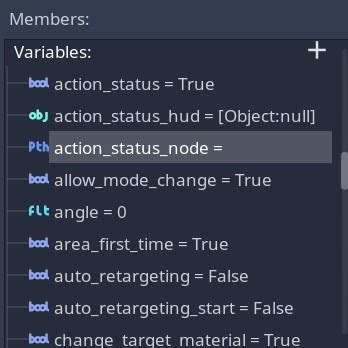Godot Variables In The Visual Script S Members Window Don T Sort By Their Name Issue