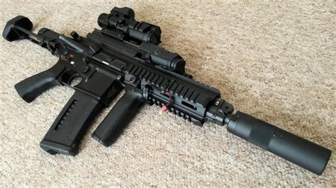 My Tm Hk 416c Ebb An Sbr Version Of The Hk 416 The C Is For Compact Featuring The