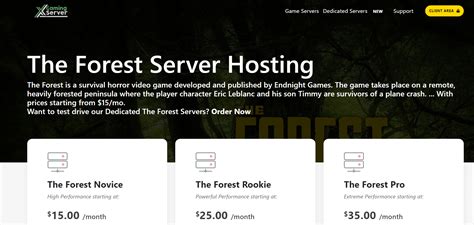 The Forest Game Multiplayer Best The Forest Server Hosting Providers