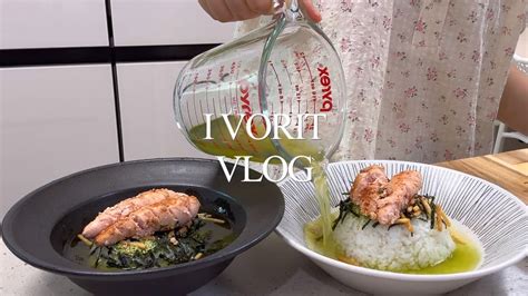 Engvlog 무상제품제공 명란 오차즈케와 다이어트 초코 아이스크림 만드는 직장인 브이로그그래놀라추천타마고산도도시락메뉴추천빵순이일상 Youtube