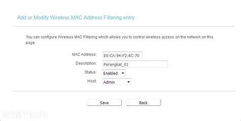 Cara Blokir Pengguna Wifi Lain Tanpa Password Di Tp Link Tl Wr840n Menit Info