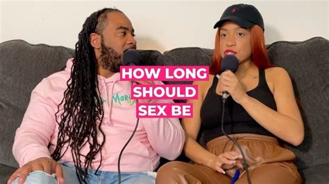 How Long Should Sex Take For It To Be Pleasurable ♦️go To Link In Bio To Hear Full Conversation