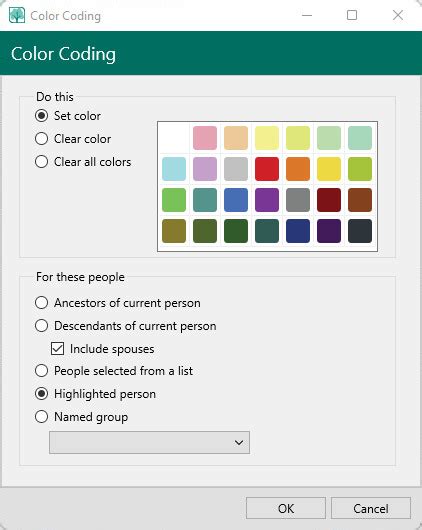 Color Coding People Rootsmagic Wiki