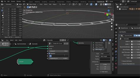 demonstration of locking axis blender geometry nodes youtube