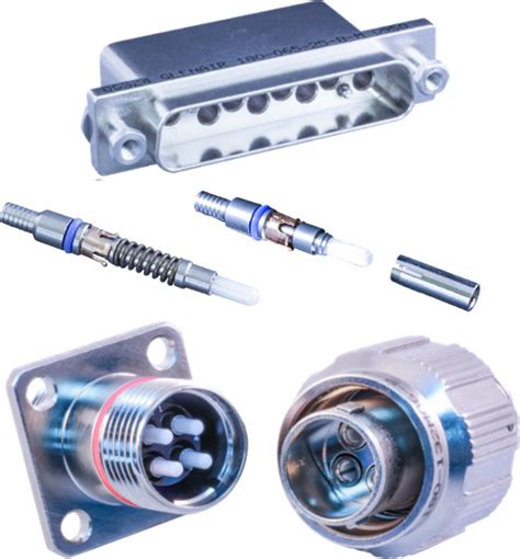 Glenair Front Release Gfr Fiber Optic System Glenair