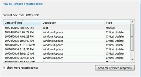 System Restore Points Are Disabled After Upgrade Windows Client
