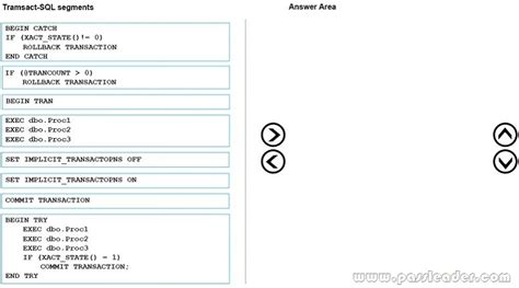 Developing Sql Databases Exam Questions With Vce And Pdf For Free