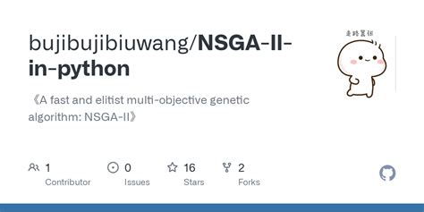 github bujibujibiuwang nsga ii in python 《a fast and elitist multi