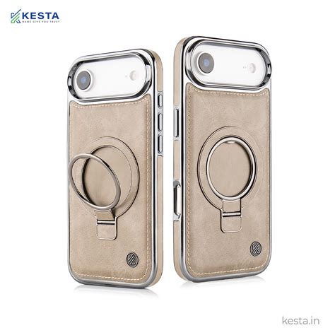 Iphone 17 Air Cover Classy Elite Desert Leather Case With Ring Holder