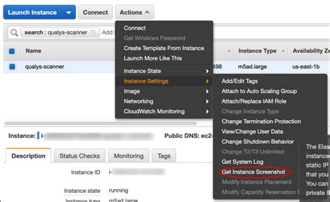 EC2 Scan Deploying Virtual Scanner Appliance