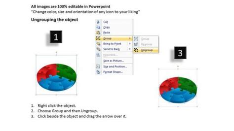 Sales Diagram Circular Jigsaw Puzzle Flowchart Process Diagram Style Strategy Diagram