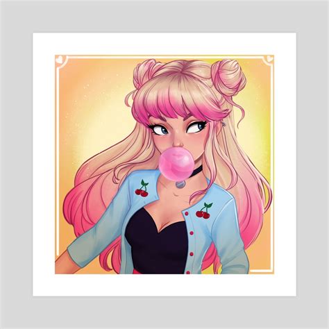 Bubble Yum An Art Print By Crystal Wall Lancaster Inprnt
