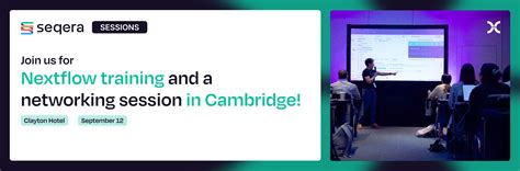 Seqera Sessions Cambridge Uk