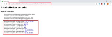 Alfresco Docs Administer Sap Connector