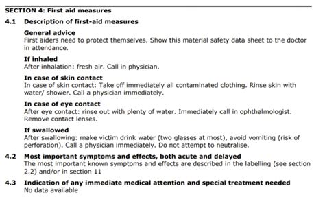 Safety Data Sheet Explained SDS Safeti