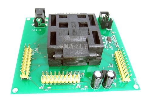 Tqfp64 Atmega64 Atmega128 Atmega169 Burn In Socket Gold Plating Ic