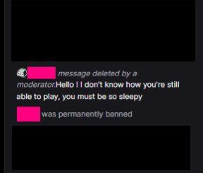 On Twitter Stuff Like This Gets U Banned By His Mods Also Just Talking Abt ANYTHING Like