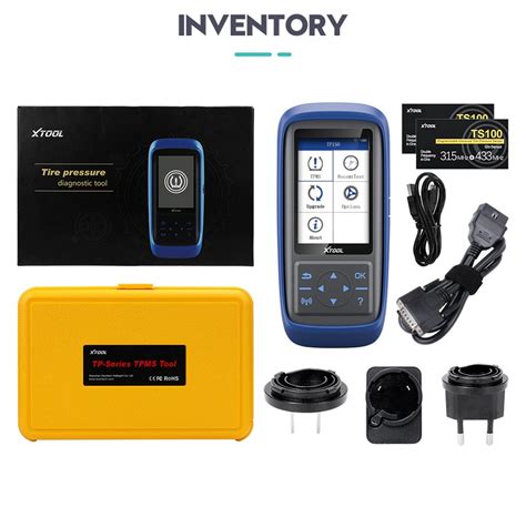 Xtool Tp150 Tire Pressure Monitoring System Obd2 Tpms Diagnostic Scanner Work With 315and433mhz Sensor