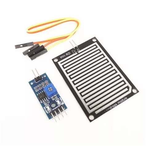 Sensor De Pingos De Chuva Rain Drops Sensor Detecting Module Mercadolivre