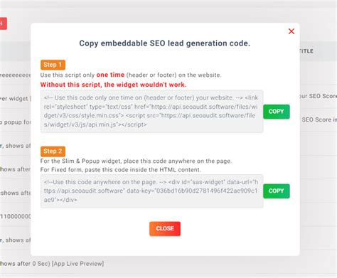 How To Integrate Lead Generation Form Seo Widget Into Your Website