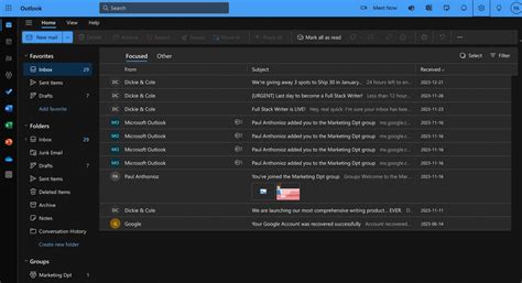 How To Enable Dark Mode On Microsoft Outlook Web Version