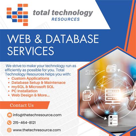 Total Technology Resources Offers Reliable Web And Database Solutions Total Technology